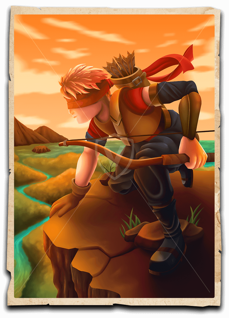 DND Character Sheet Art | Valiant Graphics