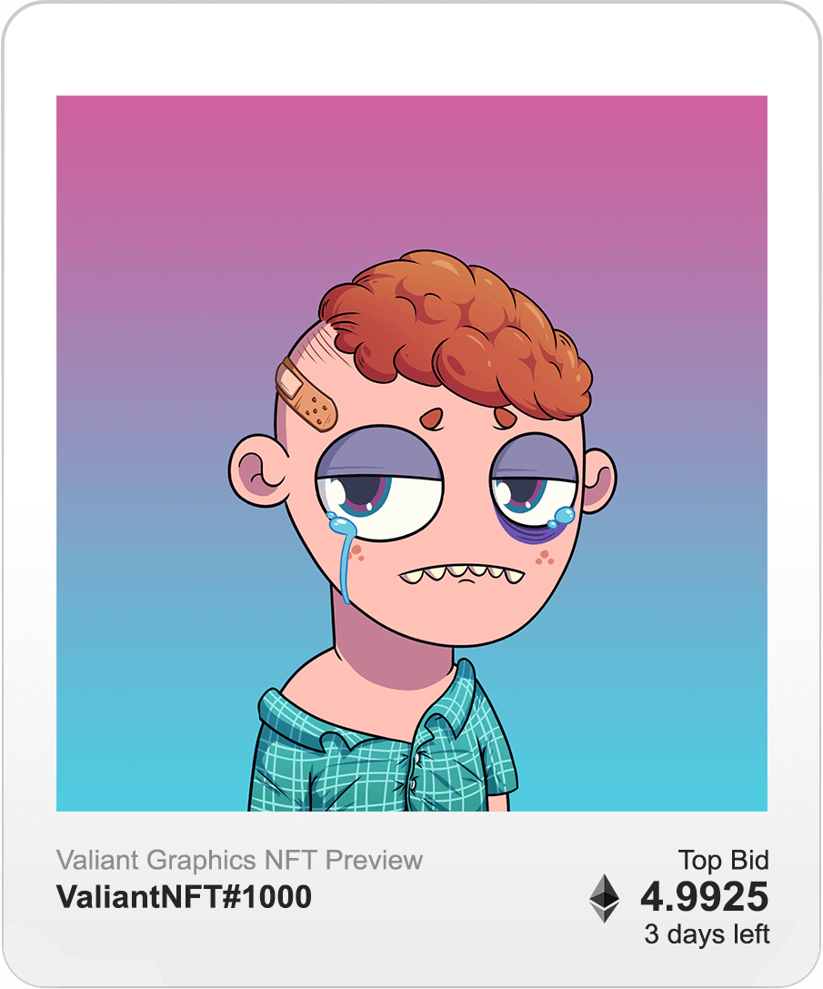 Custom NFT Art Service For Collectible | Valiant Graphics