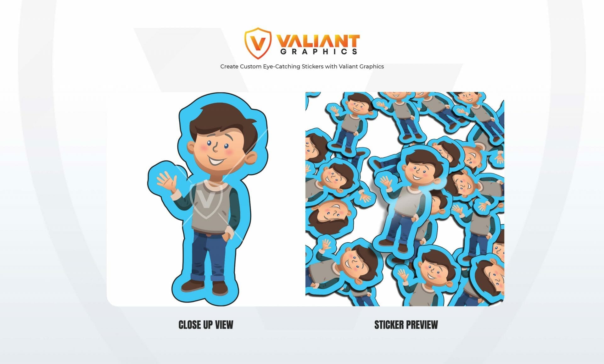 Get Custom Sticker Design to Make Your Brand Stick Out