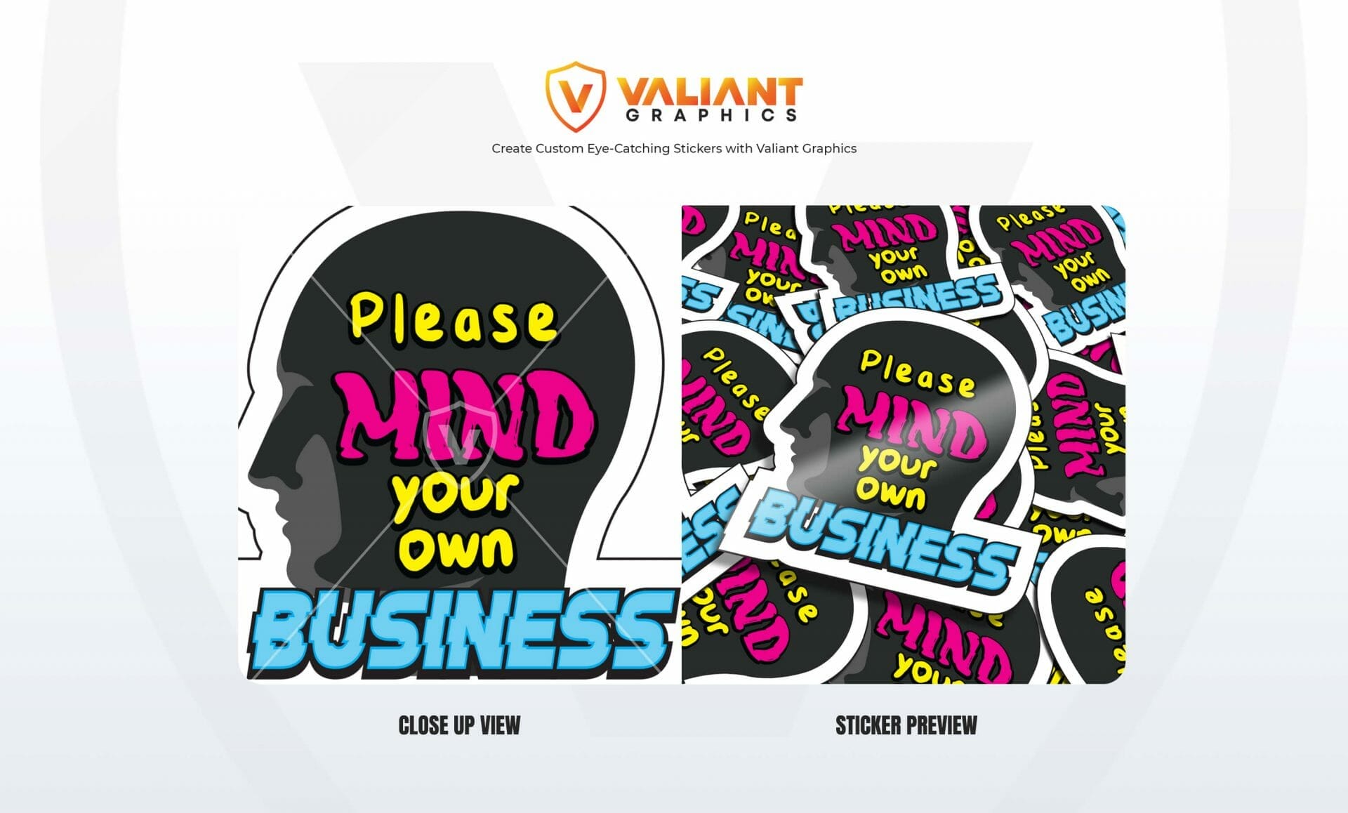 Get Custom Sticker Design to Make Your Brand Stick Out